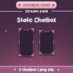 Animated Stream Overlay Pack Ethereal Bloom Elegant Floral Overlays ...