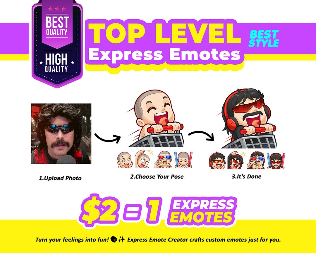 Best Streamer Emotes Collection | Engaging & High Quality Emoticons for ...