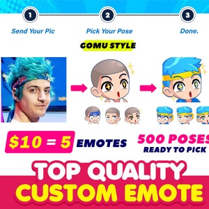 Tailored Twitch Icons | Adorable Emote Designs | Boost Your Streaming ...