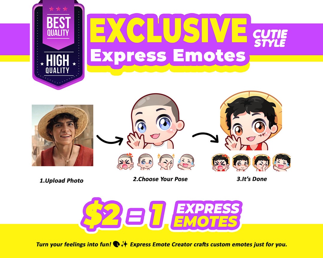 Cutie Emotes Collection | Adorable and Expressive Icons for Twitch ...