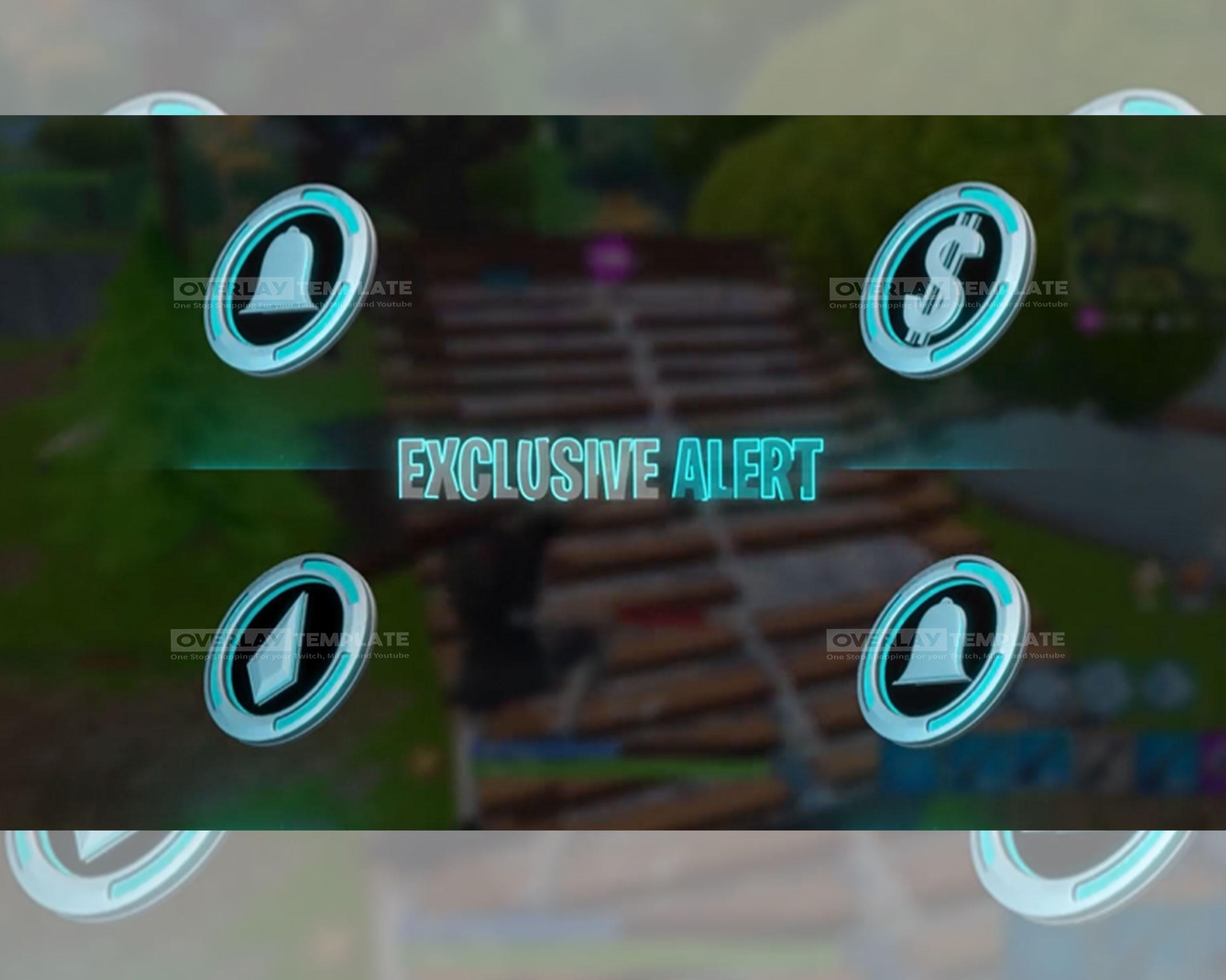 Animated Alert V-buck Currency Reward Pop-up - Twitch Overlay, Esports ...