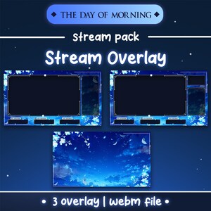 Animated Stream Overlay Pack: Twitch, Youtube, Kick - Etsy