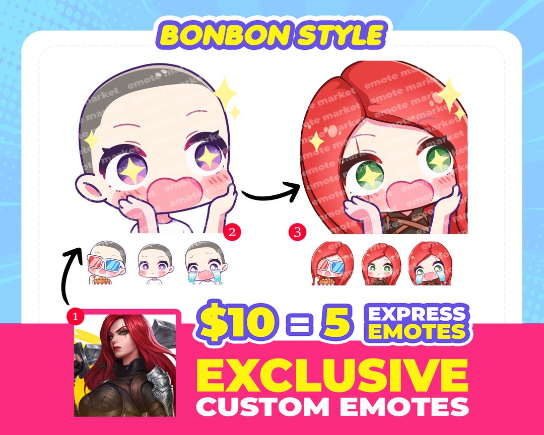 Exclusive Emote Forge | Custom Kick, Discord or Twitch Icons ...