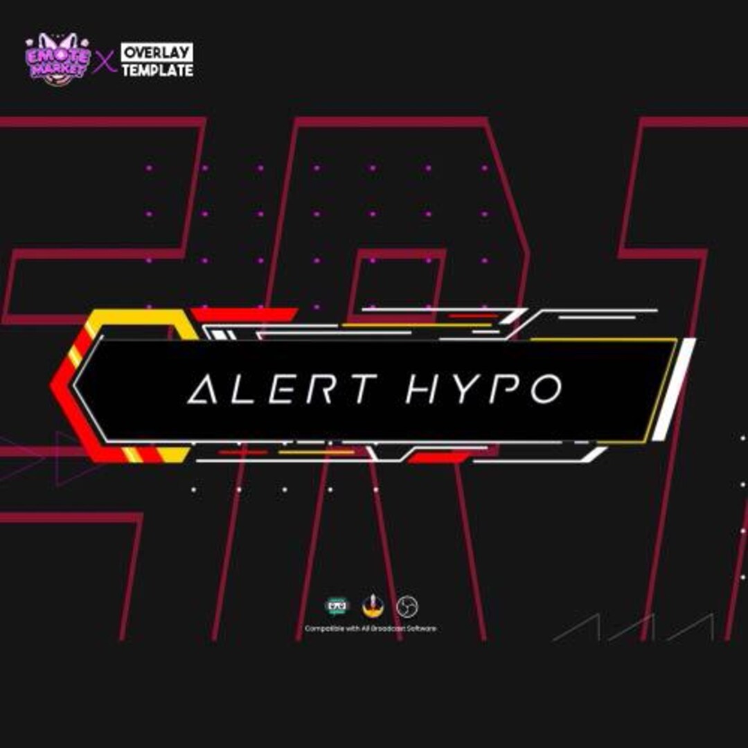 Animated Alert Hypo Futuristic Stream for Gamers & Streamers - Alert ...
