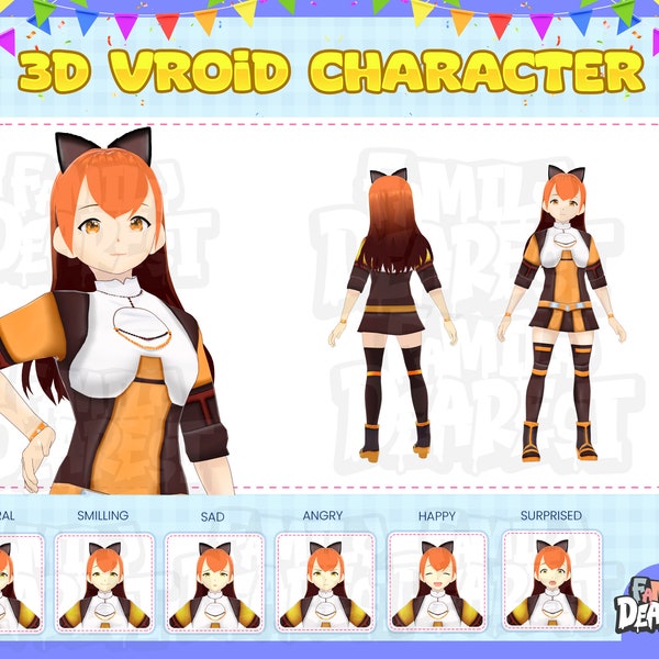 Cyberpunk Vtuber Model - Etsy