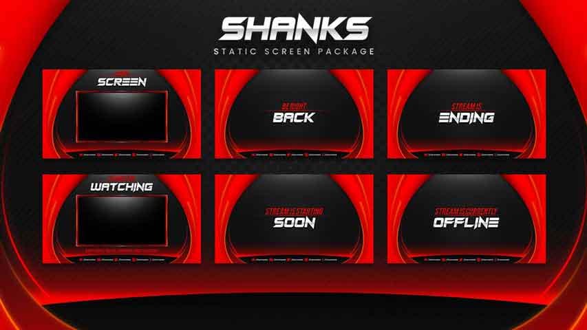 Animated Stream Overlay Pack: Dynamic Edge - Twitch, Youtube, Kick - Etsy