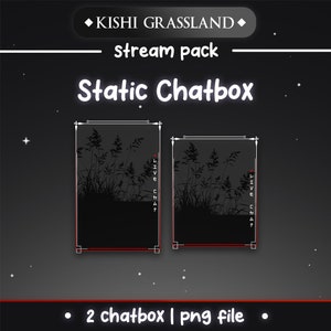 Animated Stream Overlay Pack Kishi Grassland Nature-inspired and ...