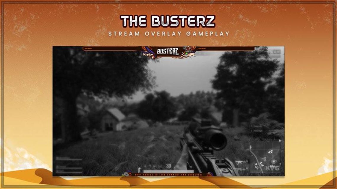 Animated Stream Overlay Pack: High-energy Gaming Design - Etsy