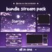 Animated Stream Overlay Pack: Bloom in the Riverside - Twitch, Youtube ...