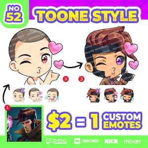 Exclusive Twitch Emotes | Kawaii for All Platforms | Professional ...