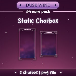 Animated Stream Overlay Pack Dusk Wind for Elevate Your Streaming Game ...