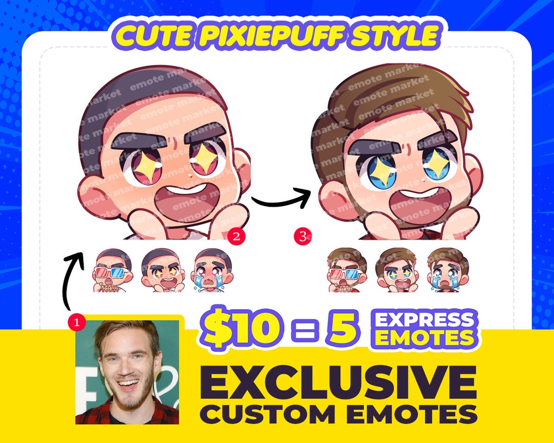 Cute Emote Specialists | Custom and Top-quality Emote | Take Your ...