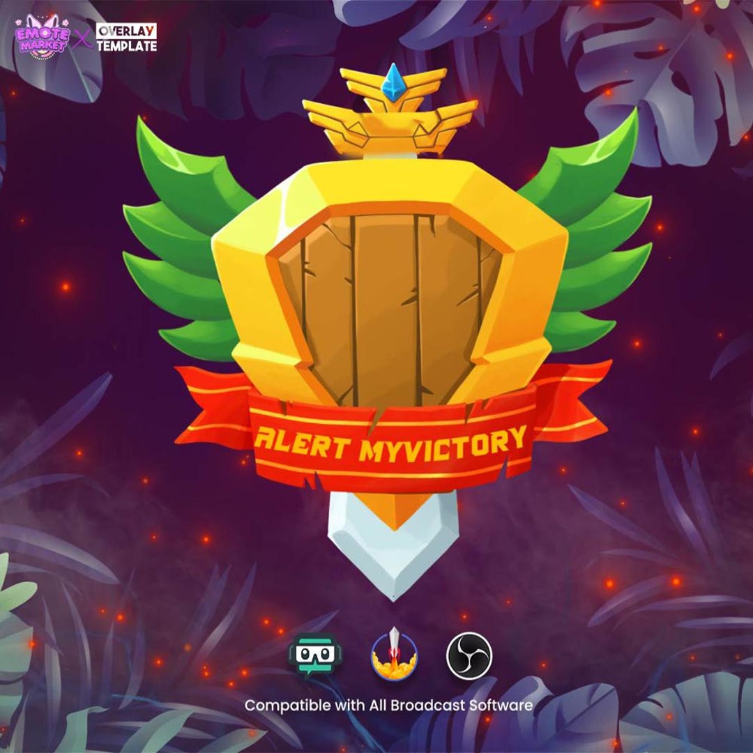 Animated Victory Stream Alert: Gaming Overlay, Esports Notification - Etsy