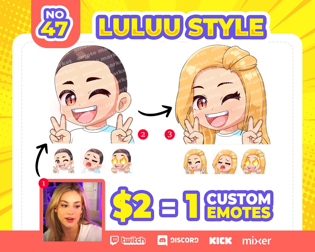 Bespoke Twitch Graphics | Sweet & Unique Emotes| Elevate Your Gaming ...