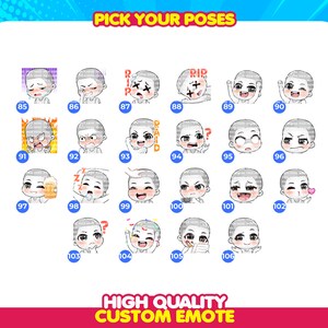 Creative Cute Emotes | Professional and Engaging Emotes | Give Your ...
