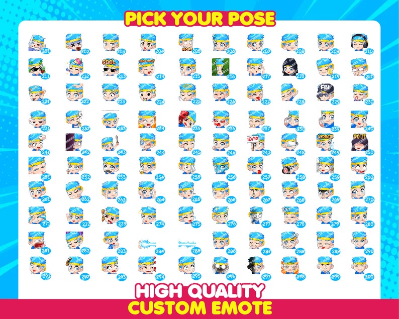 Tailored Twitch Icons | Adorable Emote Designs | Boost Your Streaming ...