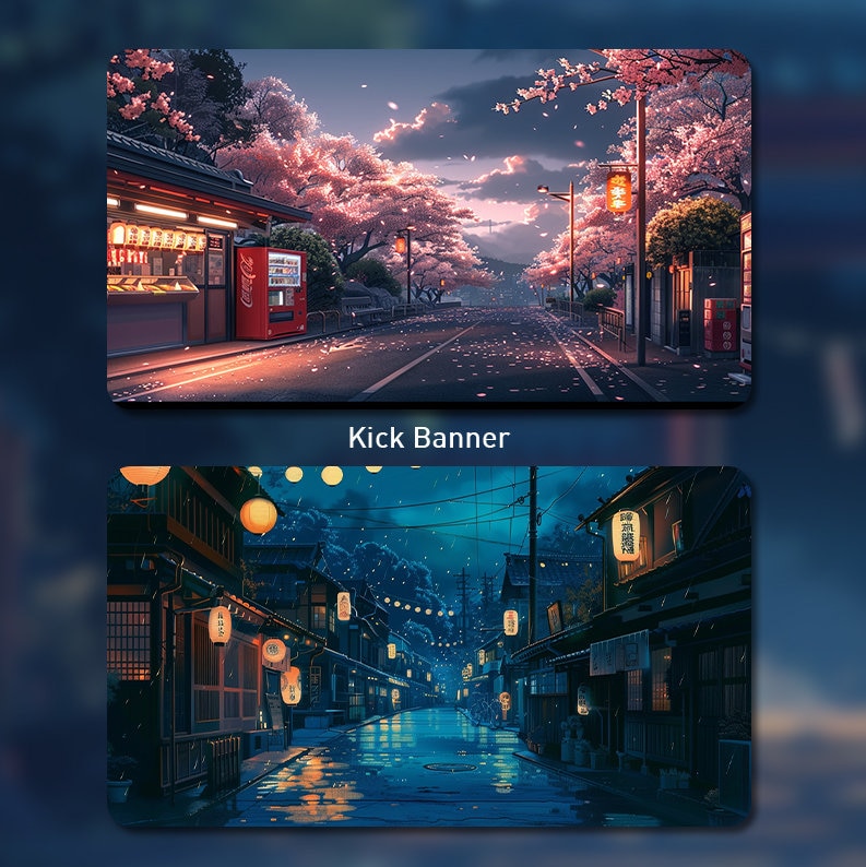 Streaming Boost With Cute Anime Banner Pack Creative Content Design - Etsy