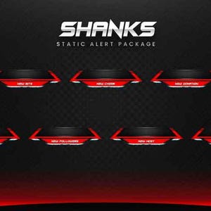 Animated Stream Overlay Pack: Dynamic Edge - Twitch, Youtube, Kick - Etsy