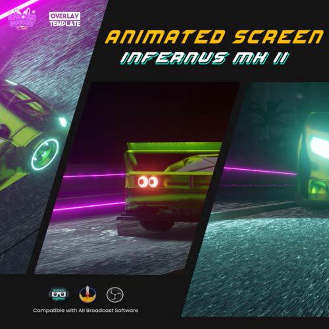 Infernusmkii Animated Stream Screen: Epic Fire Overlay (MP4 & WEBM) - Etsy