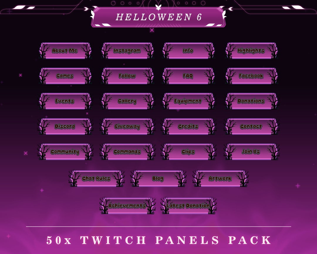 Zombie Apocalypse Twitch Panels: Dreadful Stream Overlay (PNG) - Etsy