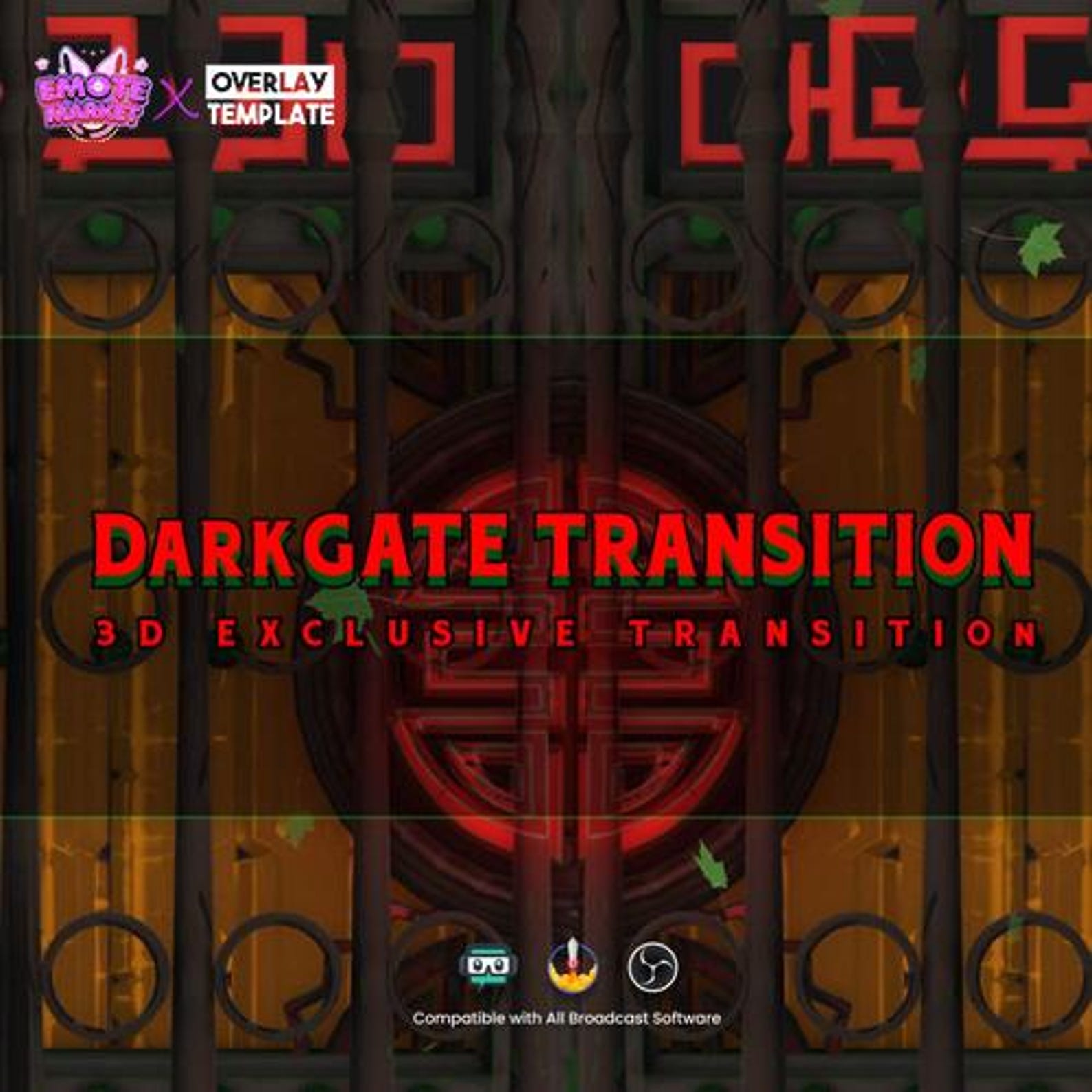 Animated Shadow Portal Stream Transition: Dark Mysterious Effects (WEBM ...