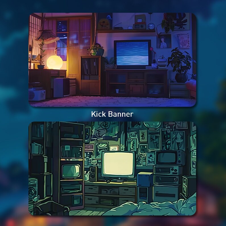 Comprehensive Banner Pack With Anime Magic Theme for Digital Platforms ...