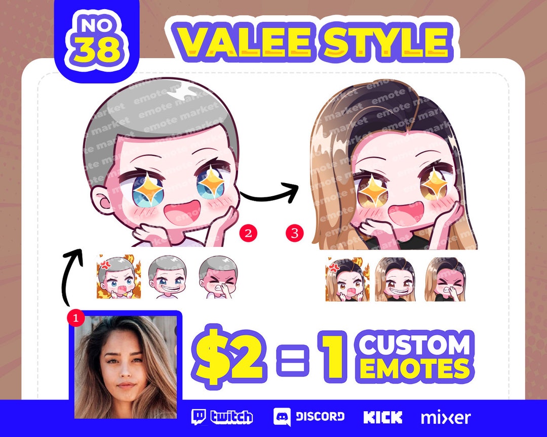 Creative Cute Emotes | Professional and Engaging Emotes | Give Your ...