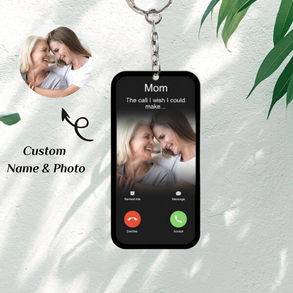 Memorial Keychain - Etsy