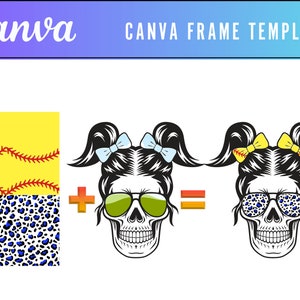 Messy Bun Canva Frames, Custom Messy Bun, Mom Life, Sublimation ...