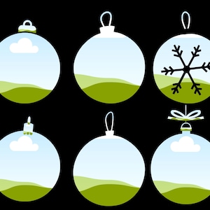 Christmas Canva Frame, Christmas Balls Patterned Ornaments Frames Canva ...