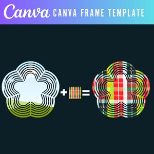 Canva Frames Bundle | Wind Spinner Canva Frame| Bundle| Set of 16 ...