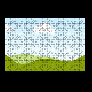 Design Your Own Puzzle, CANVA Frames Bundle With Easy Drag and Drop ...