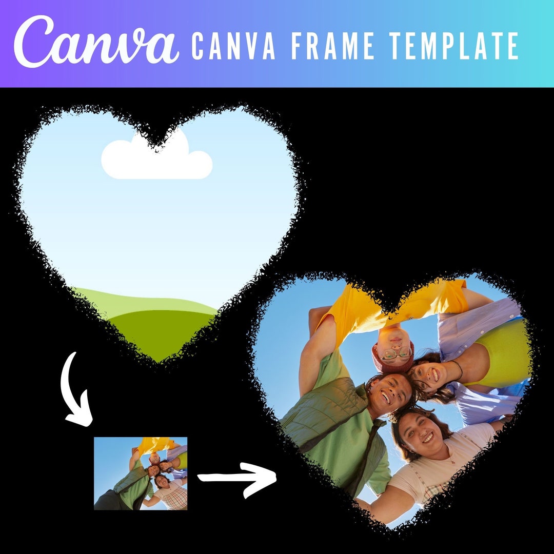 Canva Frames Bundle ,bleach Effect Canva Frames, CANVA Frames, Add Your ...