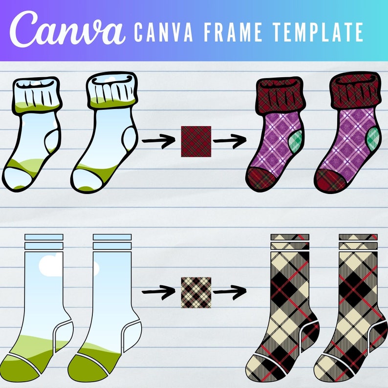 Cap Mockup Canva Frames Socks Clipart, Socks Canva Frame, Drag and Drop ...