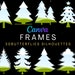 30 Files Christmas Tree Frame. Canva Frame. Canva Drag and Drop Frame ...
