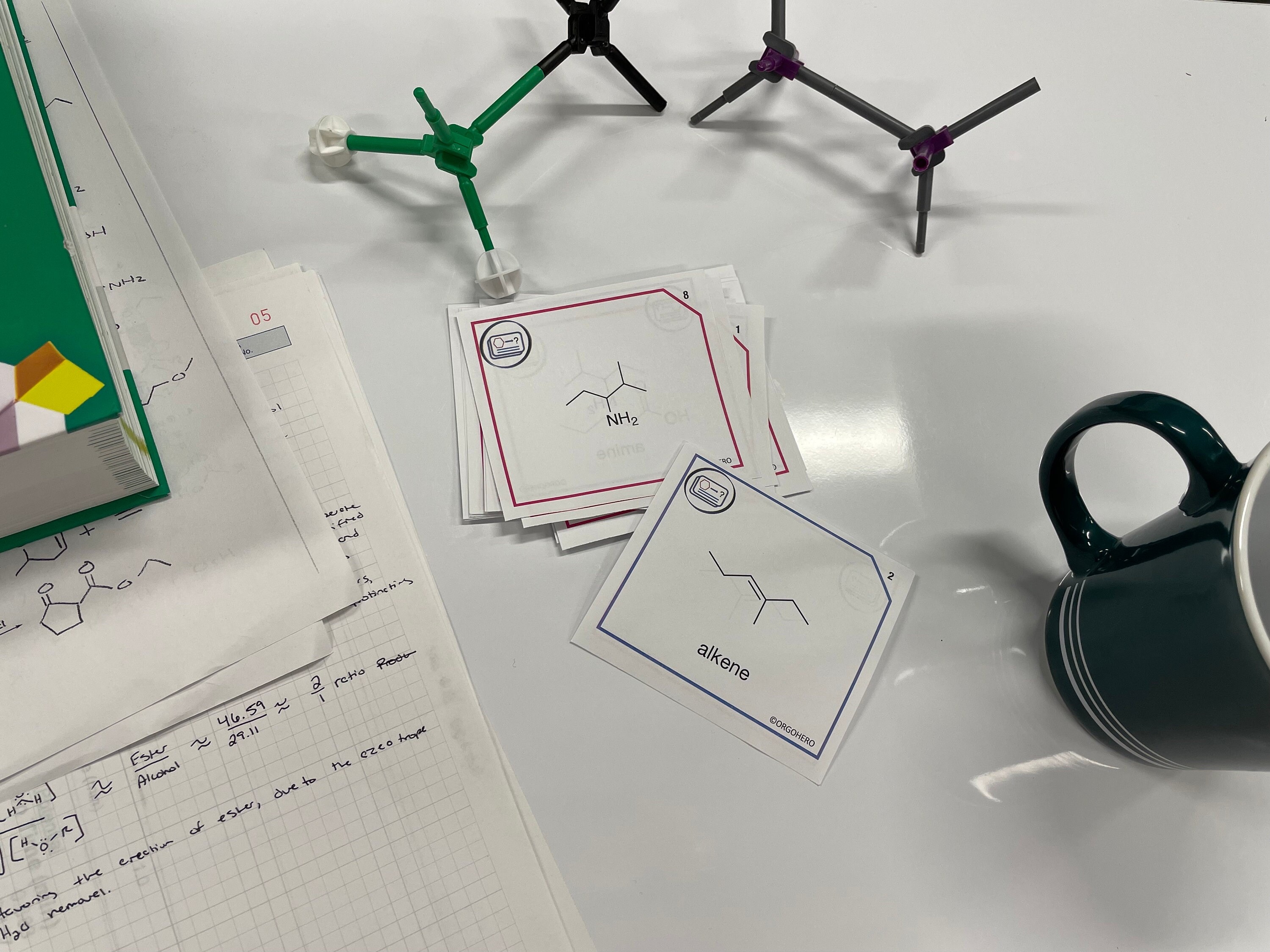 ORGOHERO Organic Chemistry - Basic Functional Group Flashcards - Etsy