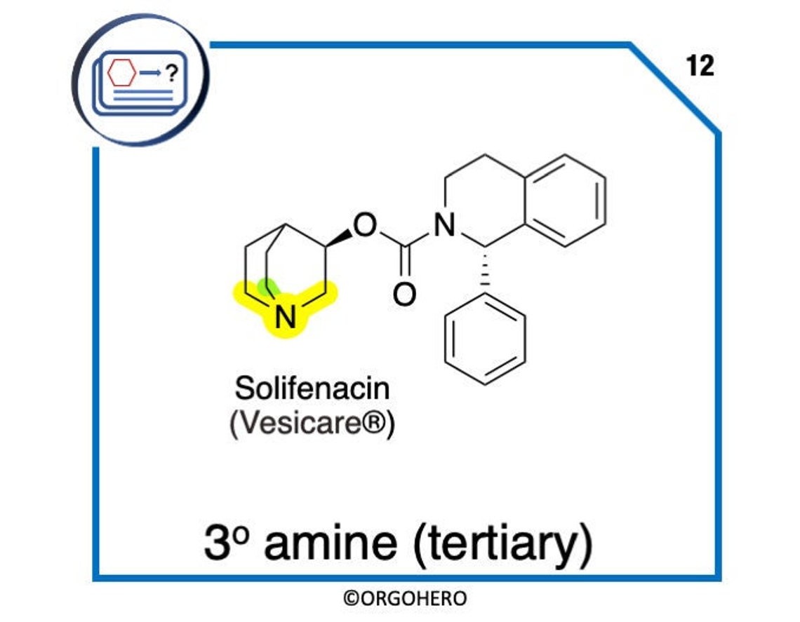 ORGOHERO Advanced Functional Group Flashcards for Organic Chemistry ...