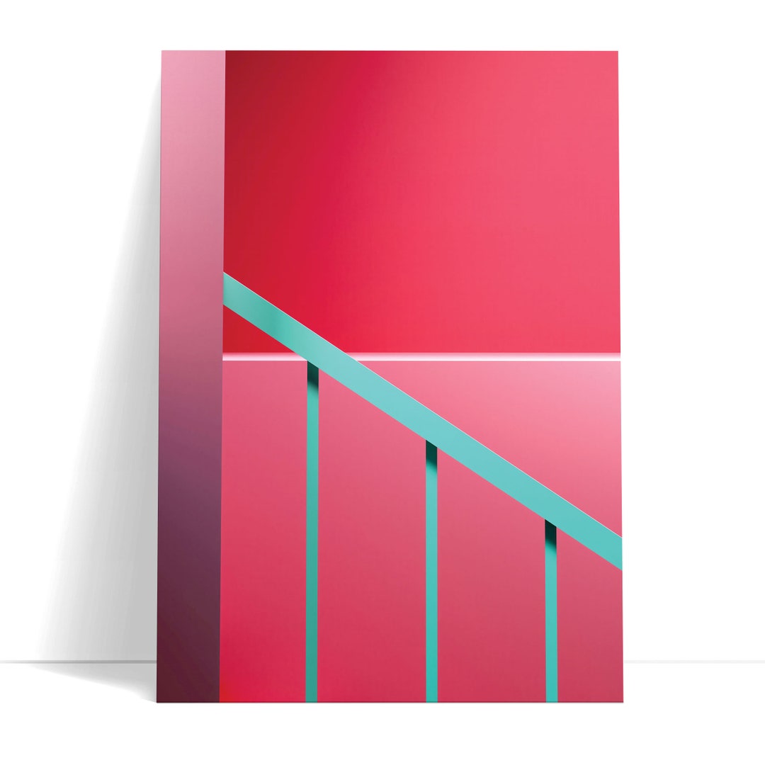 Minimalist Architecture Art, Perkins House, Richard Neutra, Abstract ...