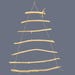 Eco-friendly Wooden Branch Wall Christmas Tree: Minimalist Advent Decor ...