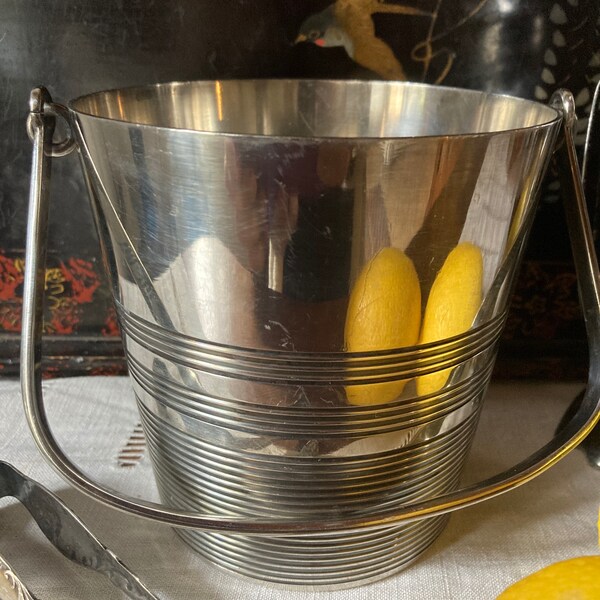 Silver Ice Bucket - Etsy