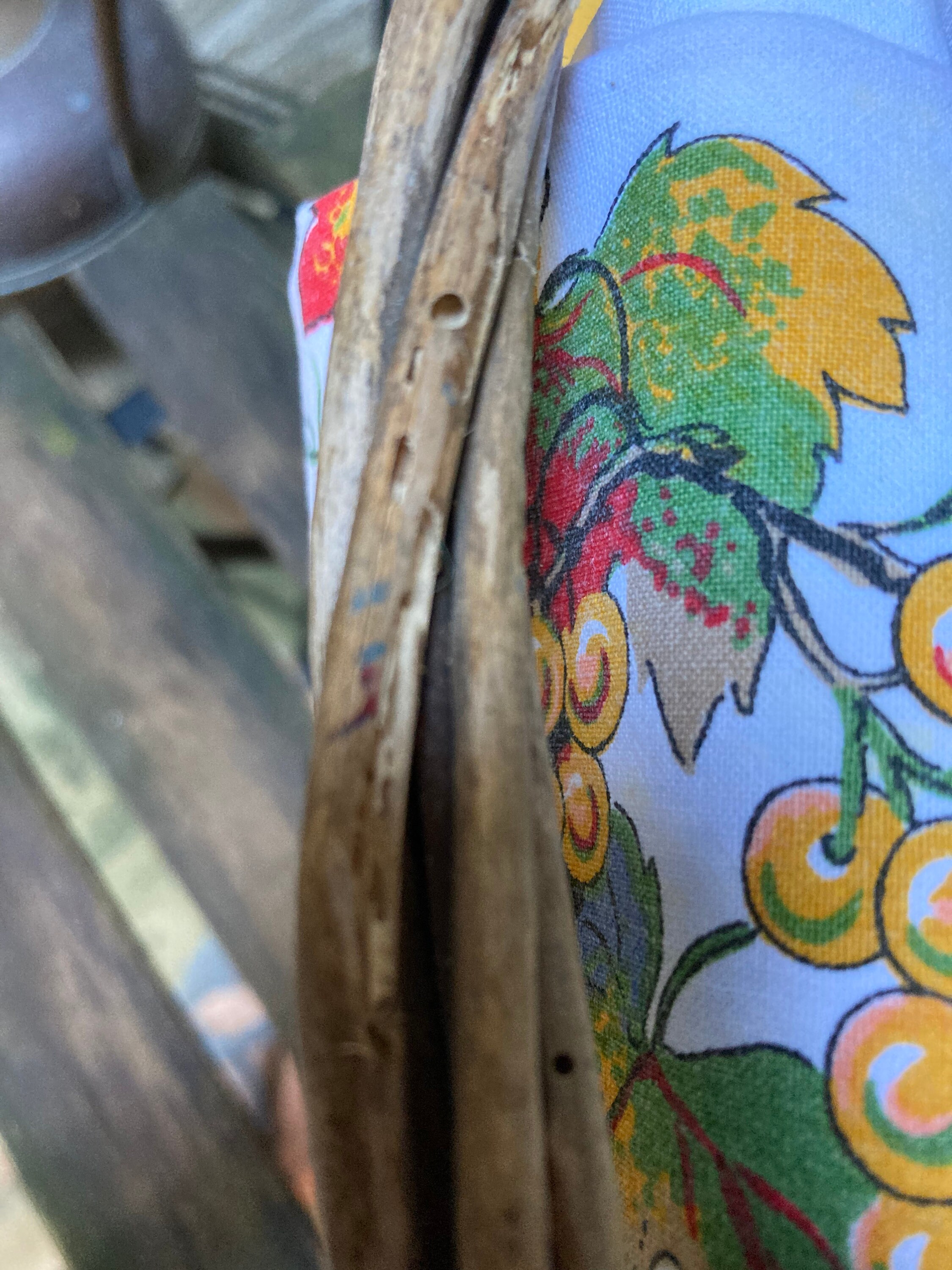 Antique French Wicker Bike Vélo Basket / Vintage Bicycle - Etsy