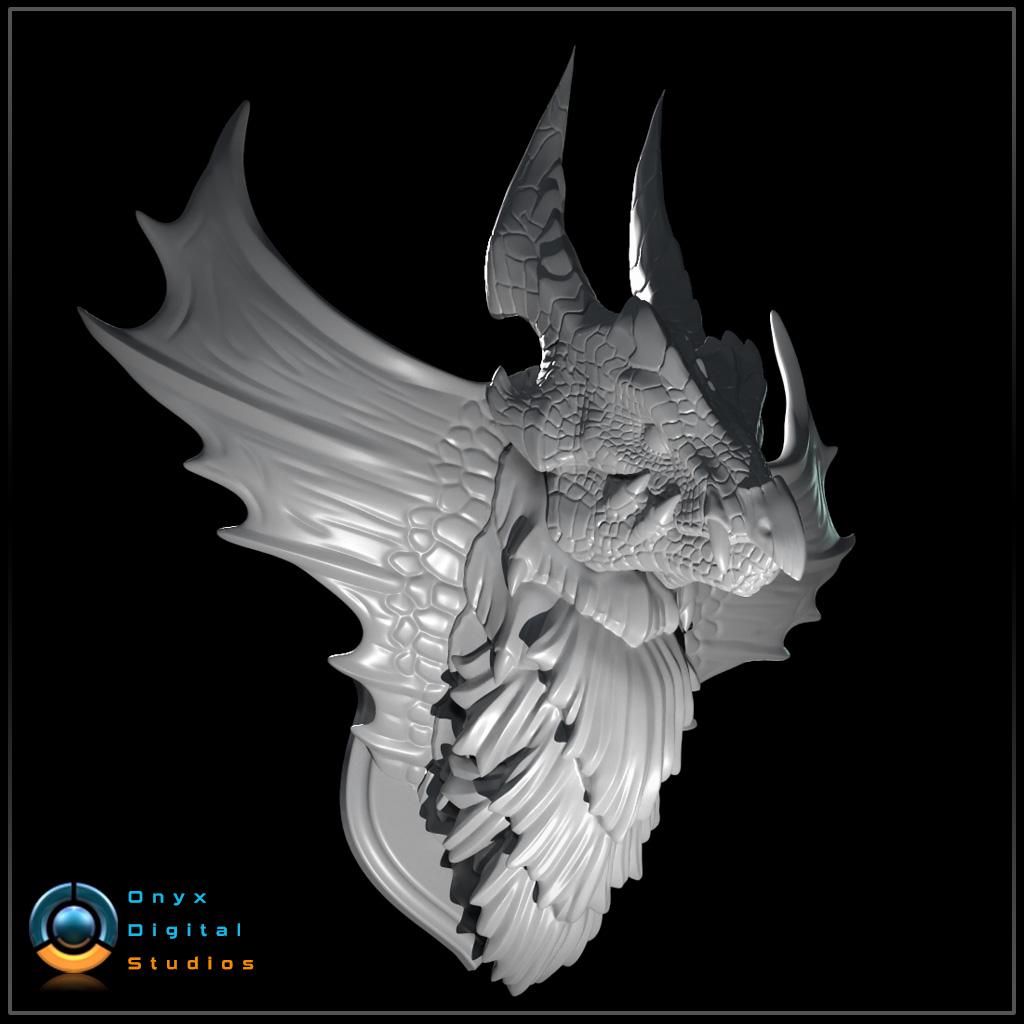 Malzeno Wall Mounted Head STL, 3D Printable Monster Hunter Trophy - Etsy