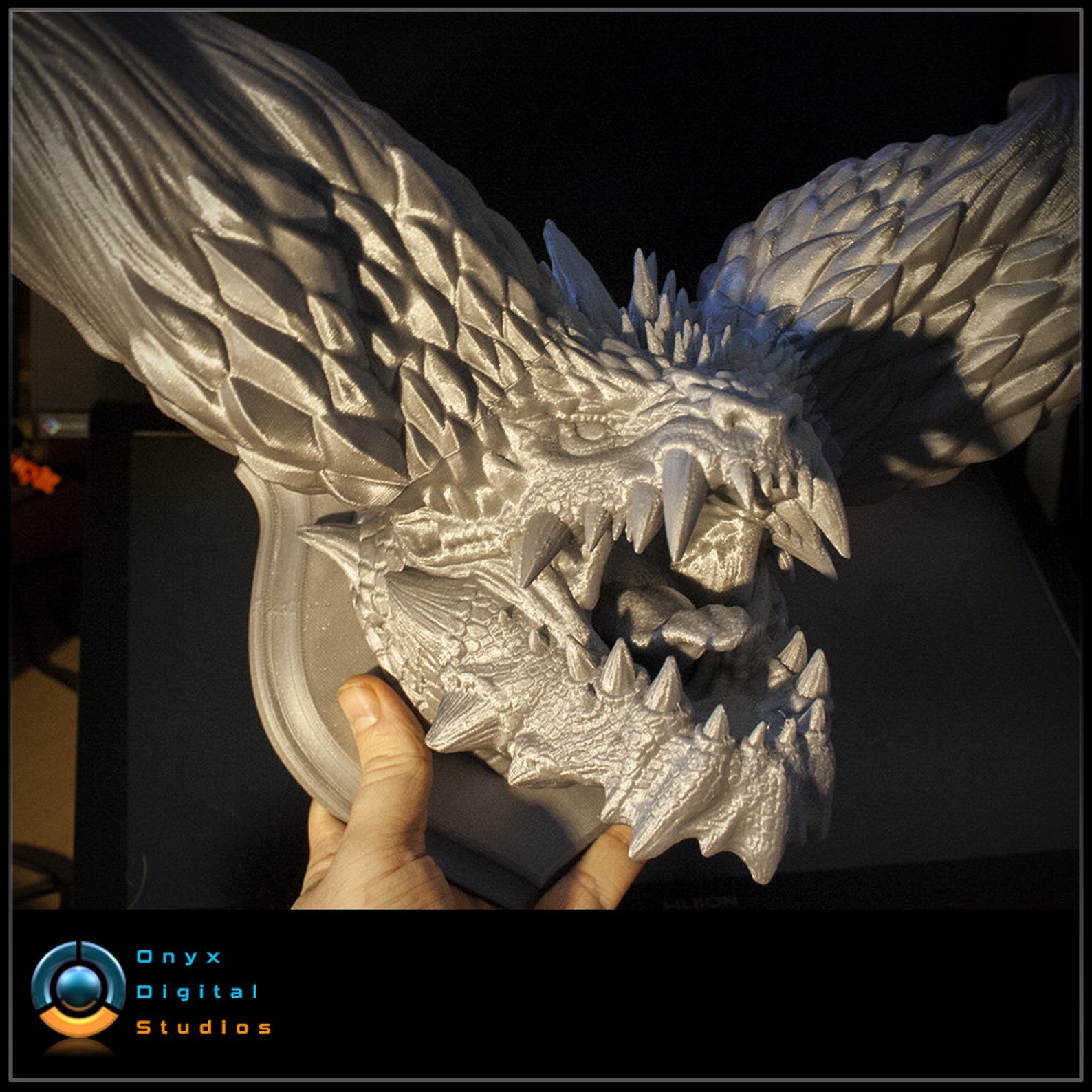 Nergigante Wall Mounted Head STL, 3D Printable Monster Hunter Trophy - Etsy