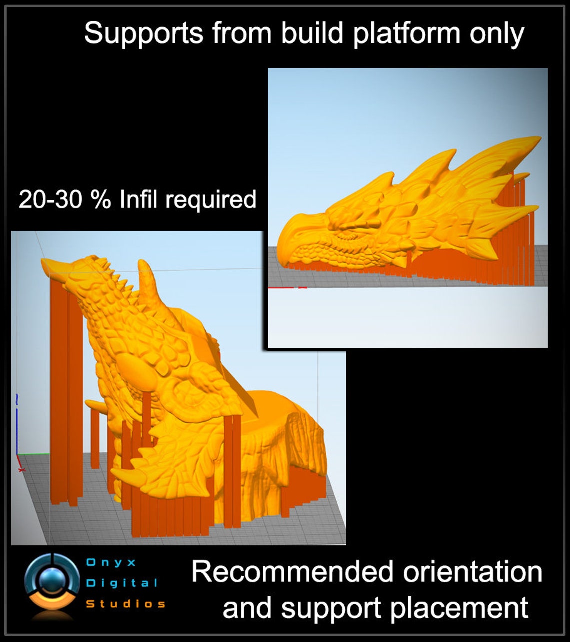 Rathalos Wall Mounted Head STL, 3D Printable Monster Hunter Trophy - Etsy