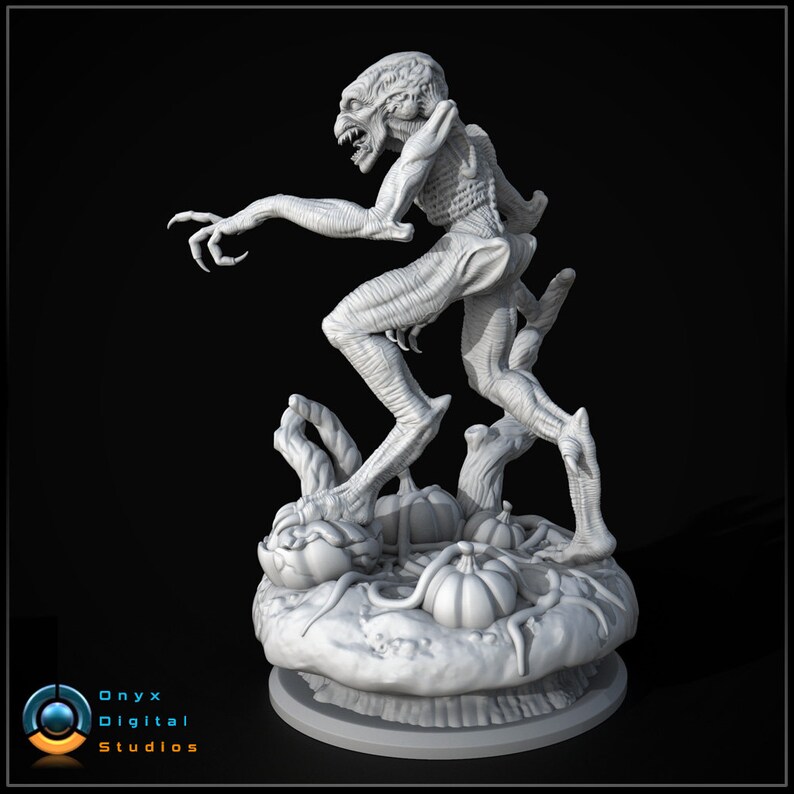 Pumpkinhead STL 3D Printable Pumpkin Head Statue - Etsy