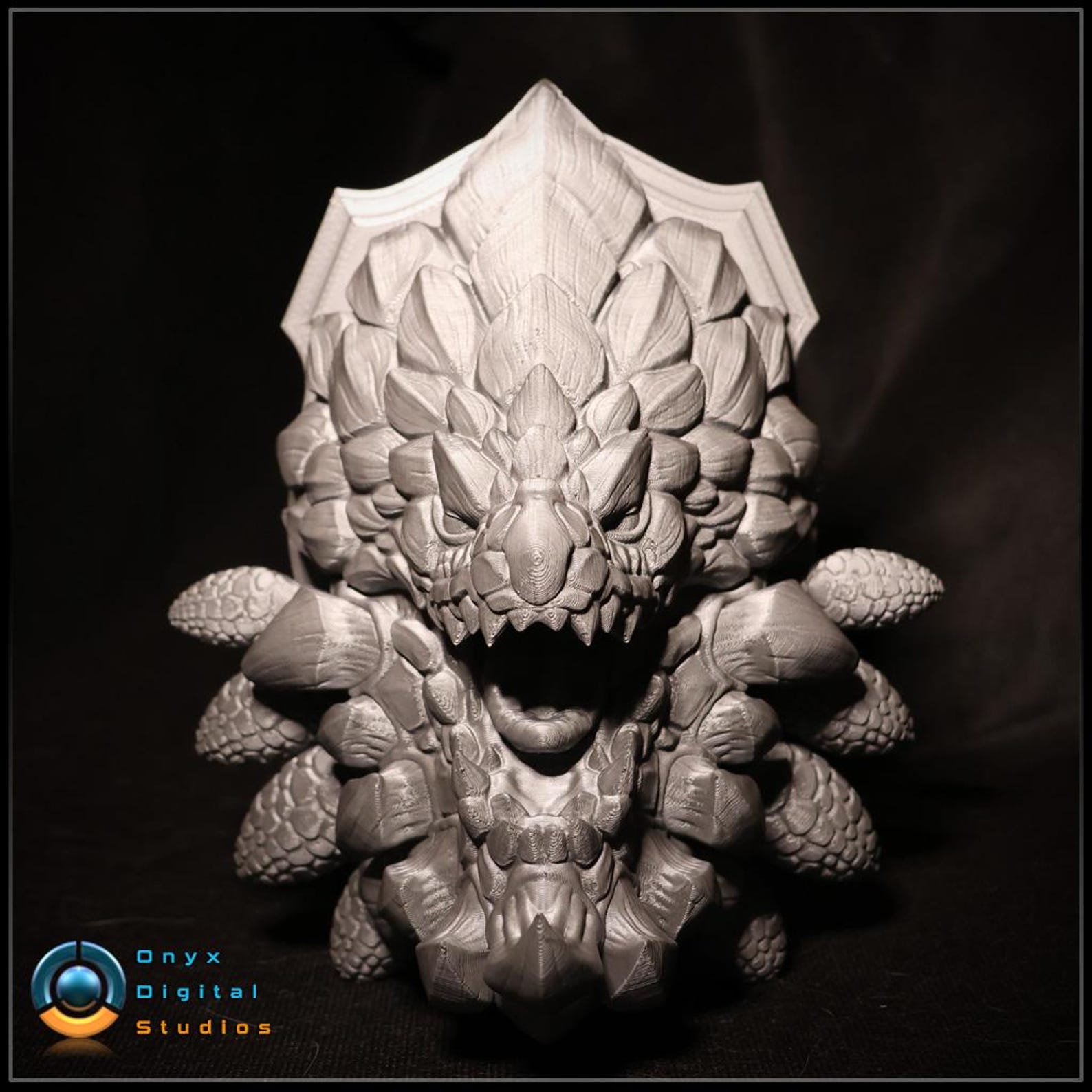 Bazelgeuse Wall Mounted Head STL, 3D Printable Monster Hunter Trophy - Etsy