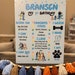 Bluey 1st Birthday Poster - Etsy