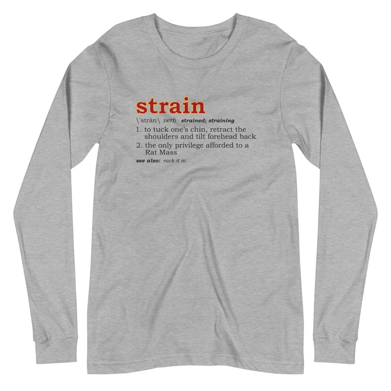 Strain Defined Long Sleeve T-shirt - Etsy