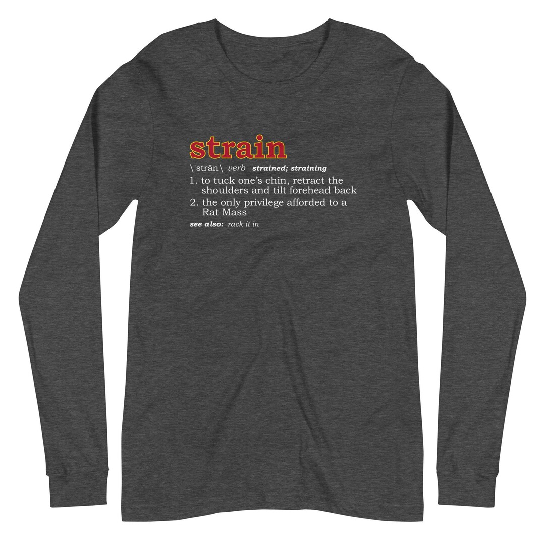 Strain Defined Long Sleeve T-shirt - Etsy
