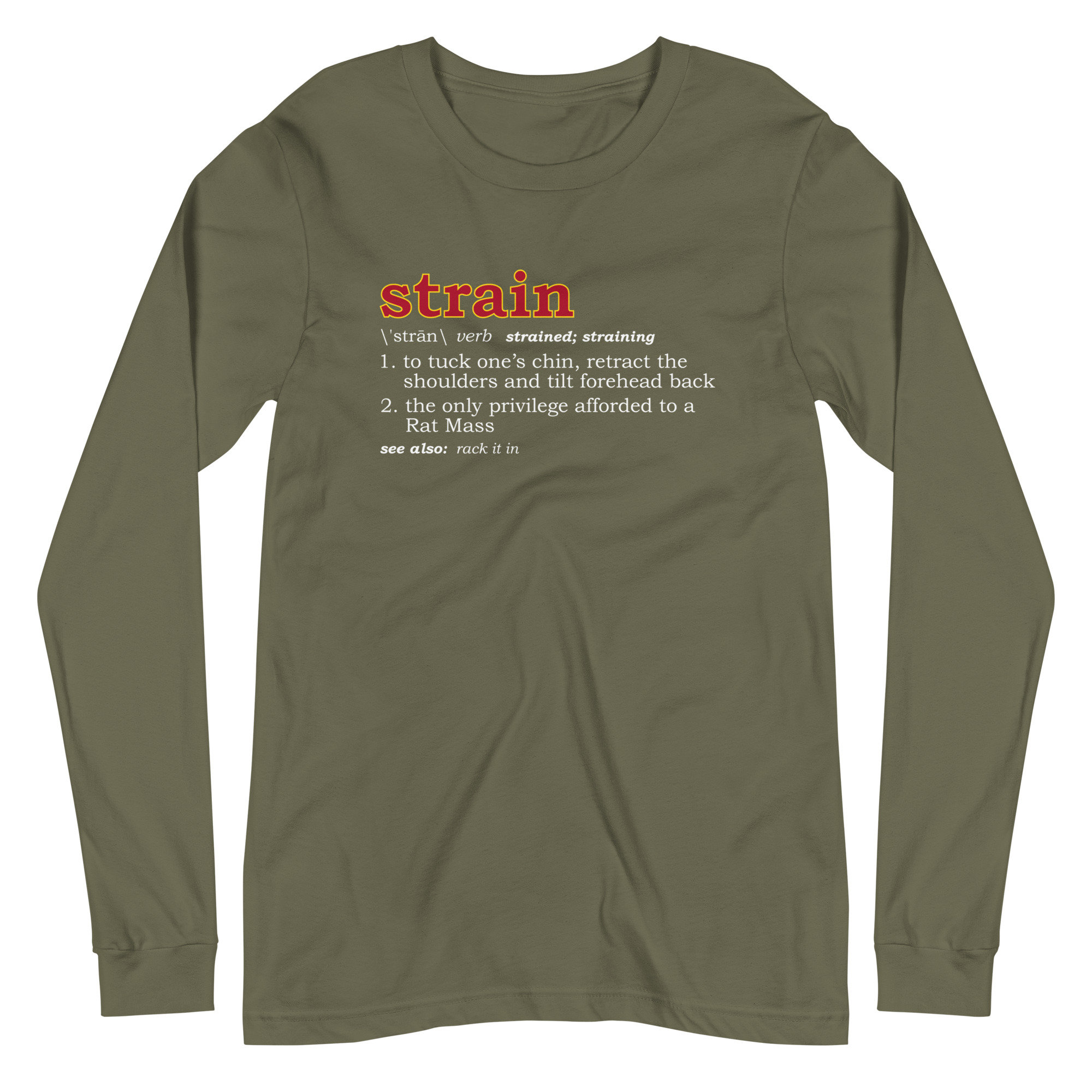 Strain Defined Long Sleeve T-shirt - Etsy